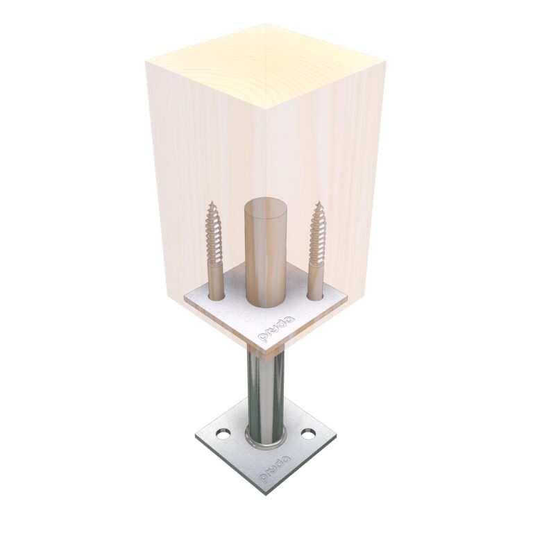 Centre Pin Post Anchors - Pryda