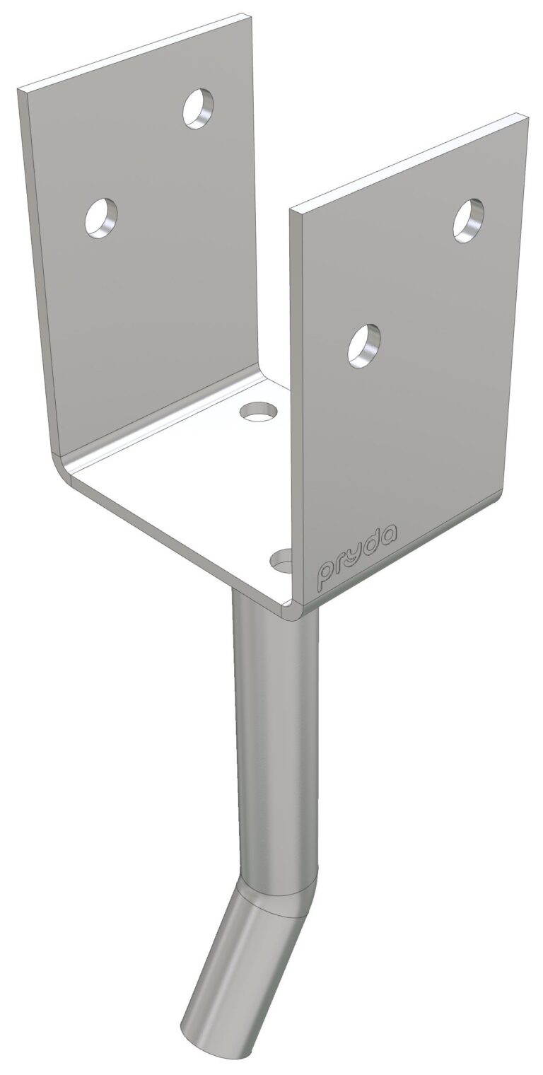 Full Stirrup with Solid Stem Post Anchors - Pryda