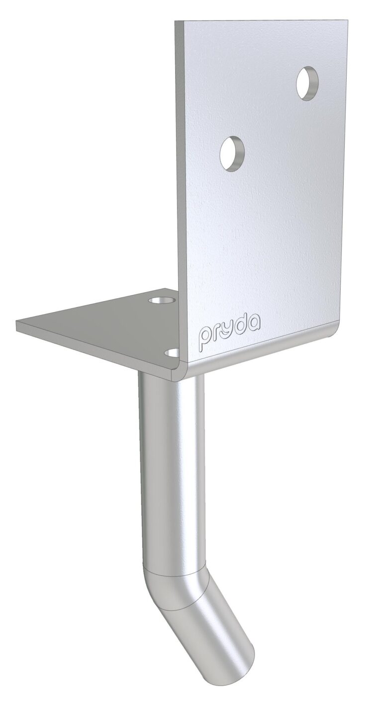 Half Stirrup with Solid Stem Post Anchors - Pryda