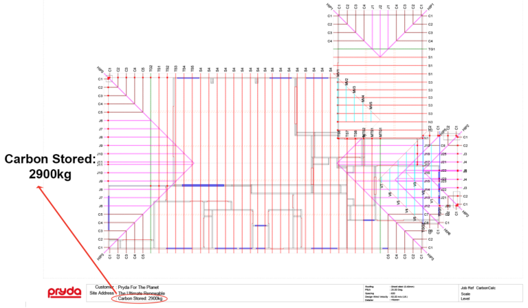 Timber framing design optimisation in Pryda Software - Pryda